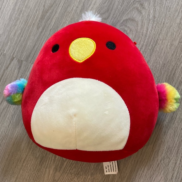 Squishmallows | Toys | 7 Paco The Red Parrot Small Plush Stuffed ...